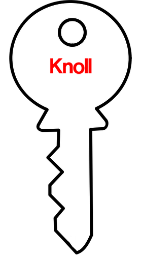 Knoll MK2505 Master Key - EasyKeys.com