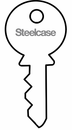 Steelcase FR-MK Master Key - EasyKeys.com