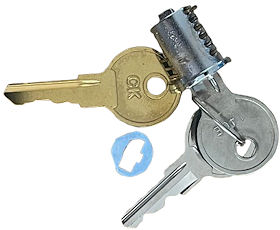 HON Satin Chrome Lock Core Replacement Kit F23CX-SC | Easykeys.com