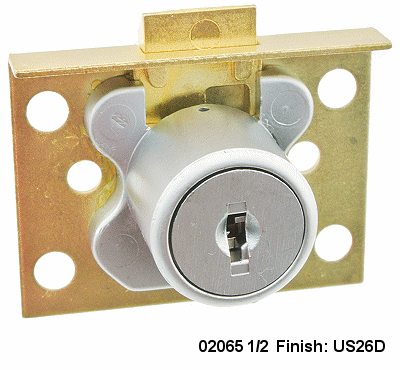 CCL Disc Tumbler Drawer Lock 02065 1/2 | Easykeys.com