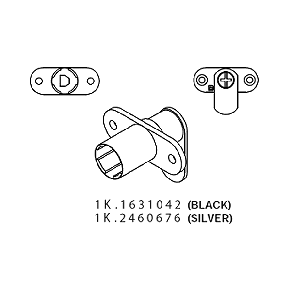 Kimball Office Single Door Cam Locks 1K1631042 & 1K2460676 - EasyKeys.com