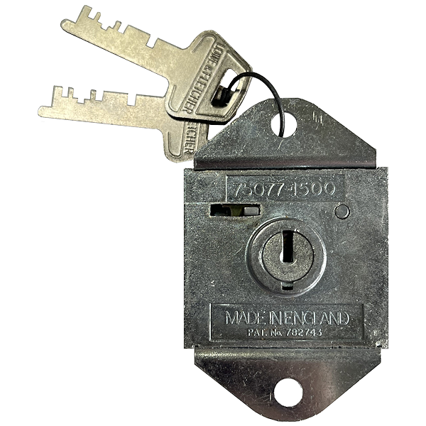 Lowe & Fletcher 2202 Deadbolt Locker Lock 2202-5100-CA | Easykeys.com